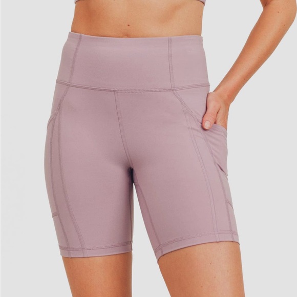 Mono B | Shorts | Mono B Essential High Waist Pocket Biker Shorts ...